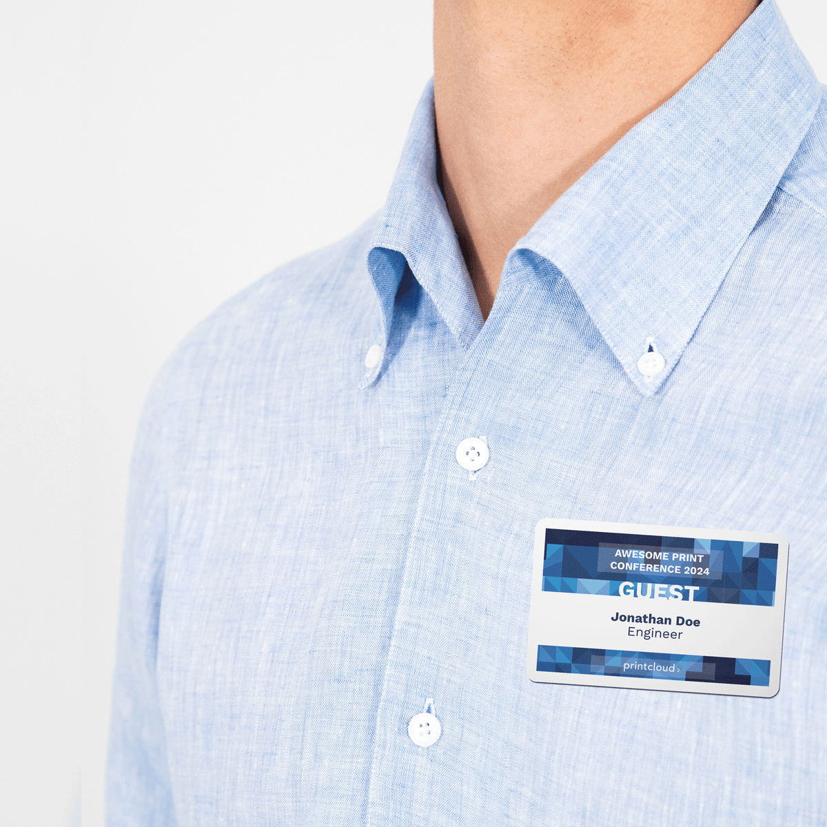 Printcloud | Custom Adhesive Sticker Name Tags and Badges — Printcloud Inc