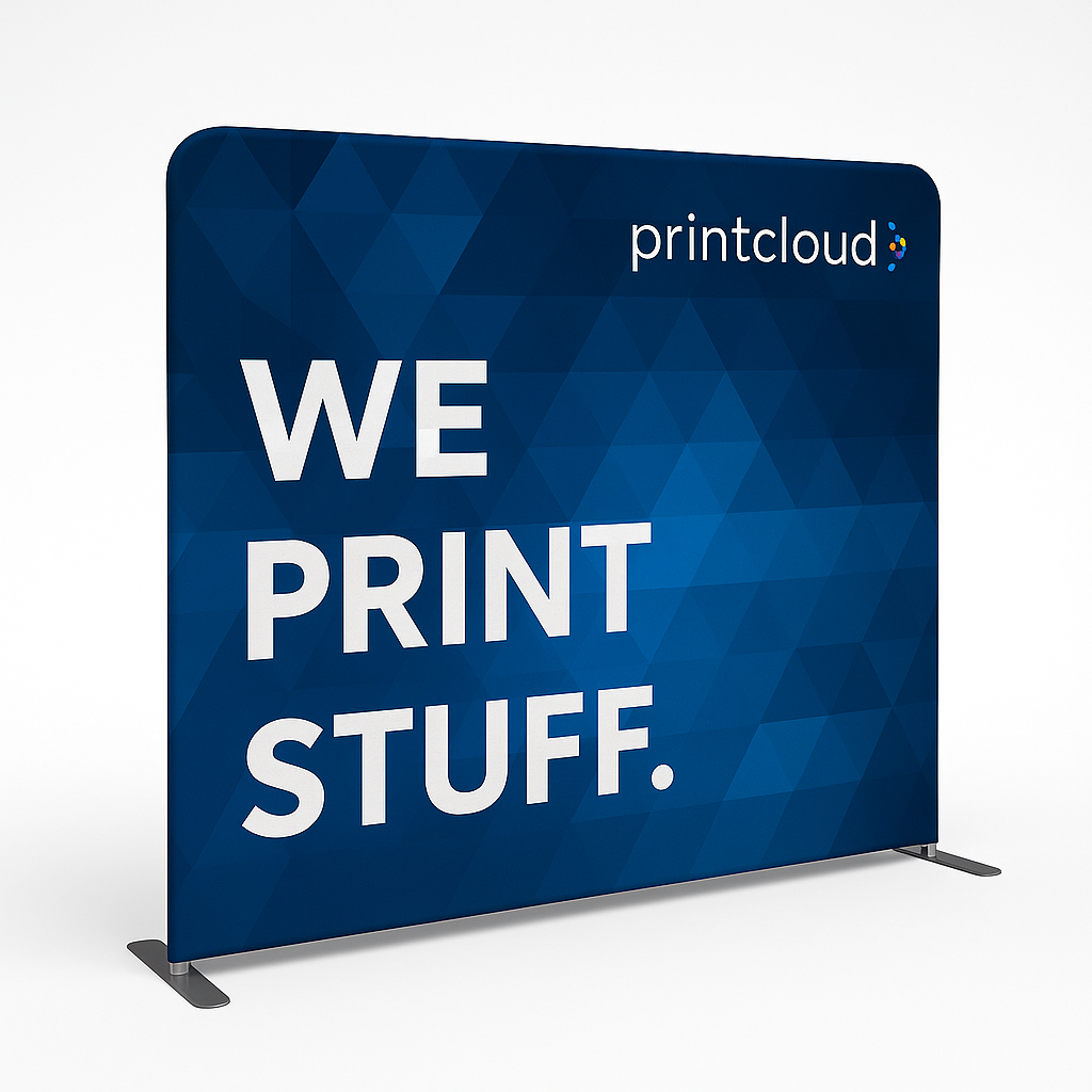 Pillow Case Backdrop Display — Printcloud Inc