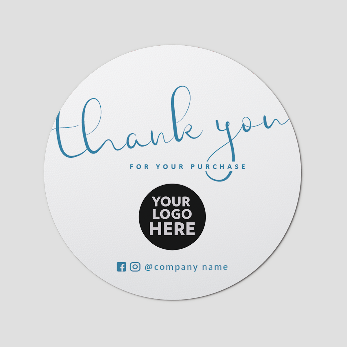 Simple 15 Circle Sticker Sheet — Printcloud Inc