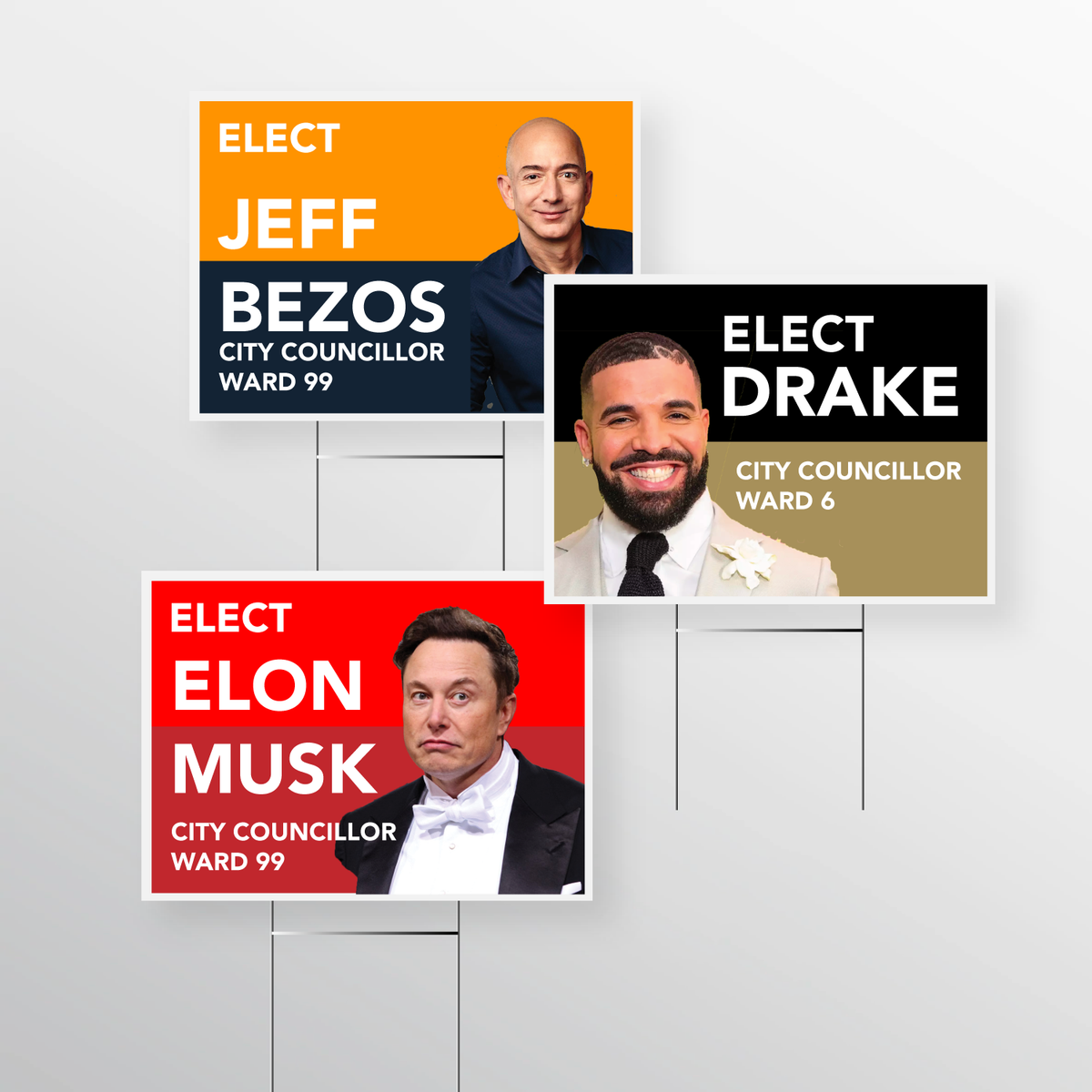Election Campaign Sign Printing in Toronto Ontario — Printcloud Inc